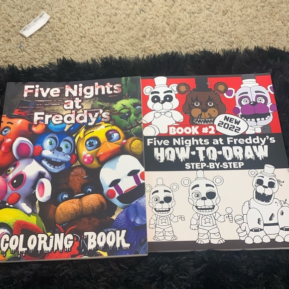 Toys | Five Nights At Freddys Coloring Book Set | Poshmark